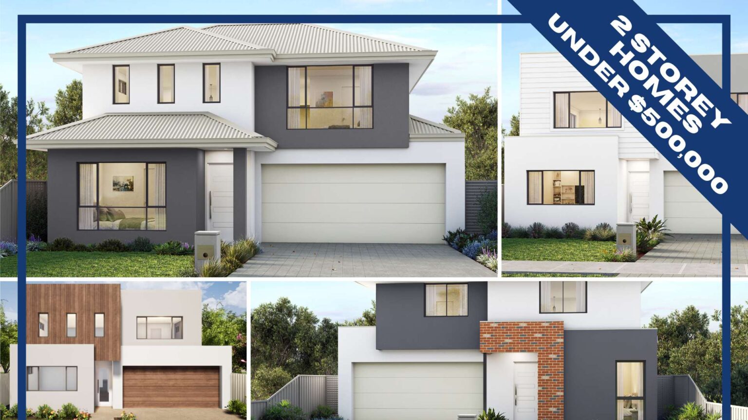 2 Storey Homes Under $500,000 by Danmar Homes Perth
